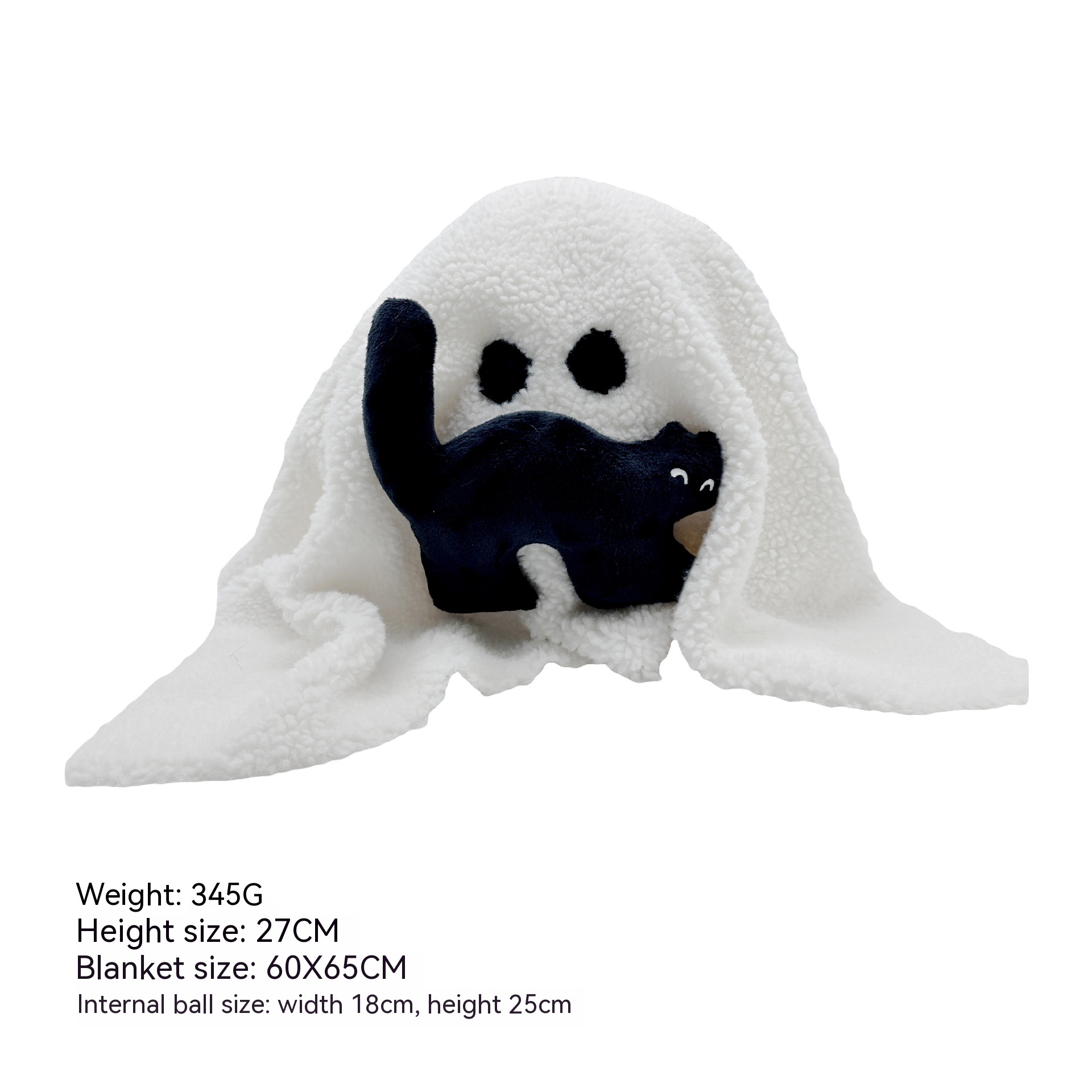 Halloween Ghost Plush Toy Doll Halloween Decorations - Baby Steps Creations